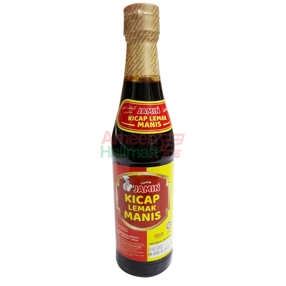 JAMIN – Kicap Lemak Manis 330Ml – Ameen Hallmart